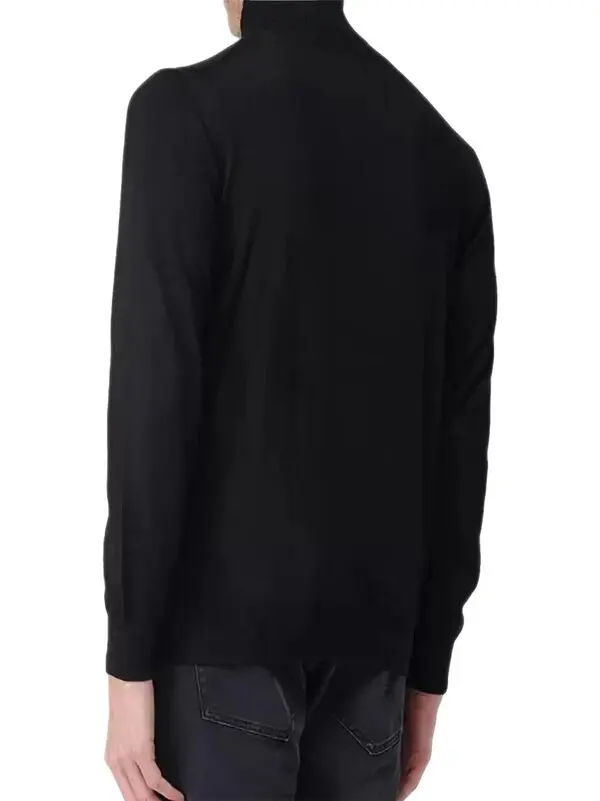 PAOLO PECORA Roll-neck Sweater - Black