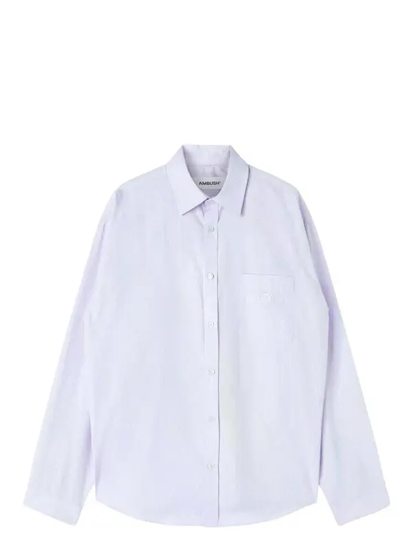 AMBUSH Armhole Cotton Shirt - Blue