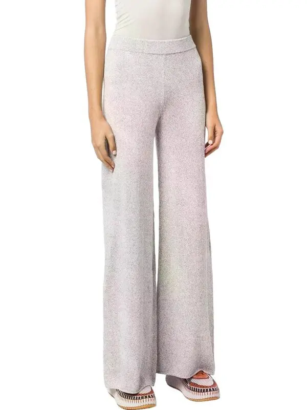 ONEFIFTEEN High-waist Knitted Trousers - Pink