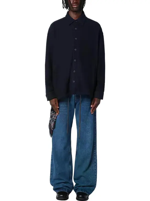 Destin Graphic-print Shirt - Blue