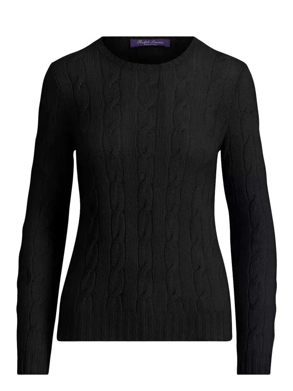 Ralph Lauren Cashmere Jumper - Black