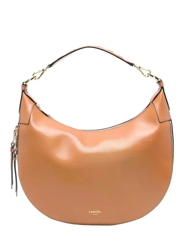 LANCEL M Zip Shoulder Bag - Brown