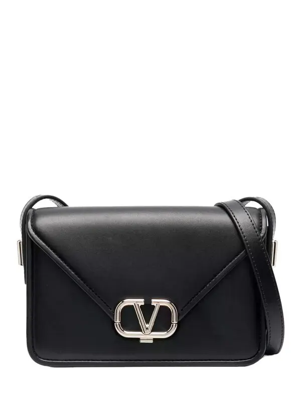Valentino Garavani Small Leather Shoulder Bag - Black