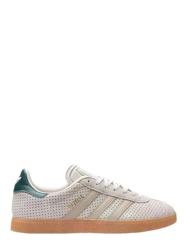 Adidas Gazelle Aluminium/collegiate Green Sneakers - Neutrals