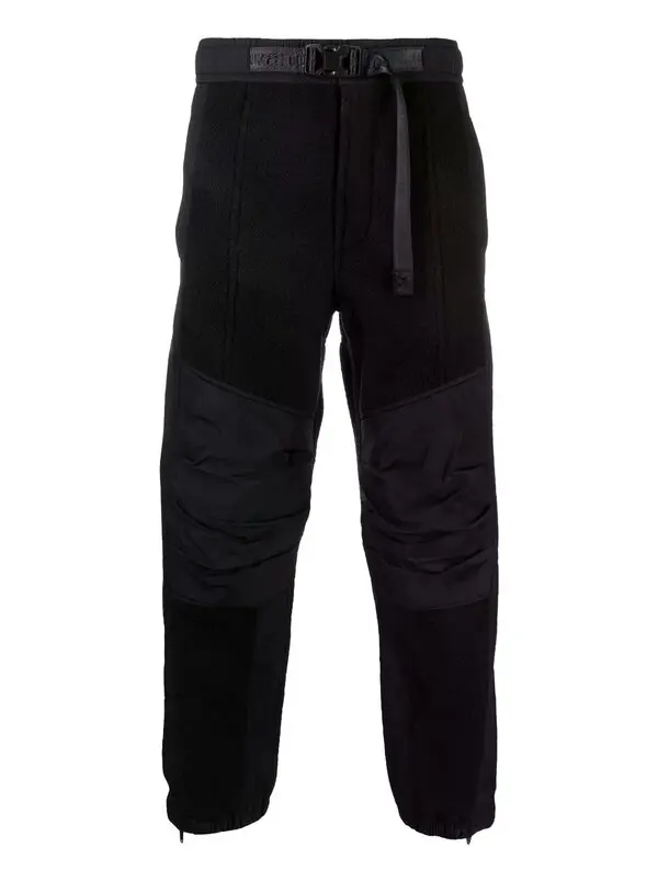 Alexander Wang Logo-waistband Panelled Track Pants - Black