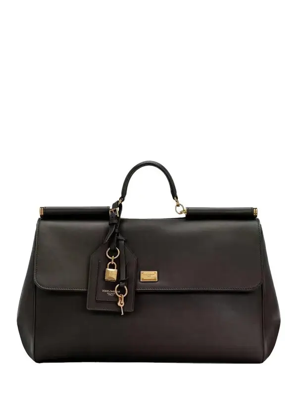 Dolce & Gabbana Maxi My Sicily Tote Bag - Black