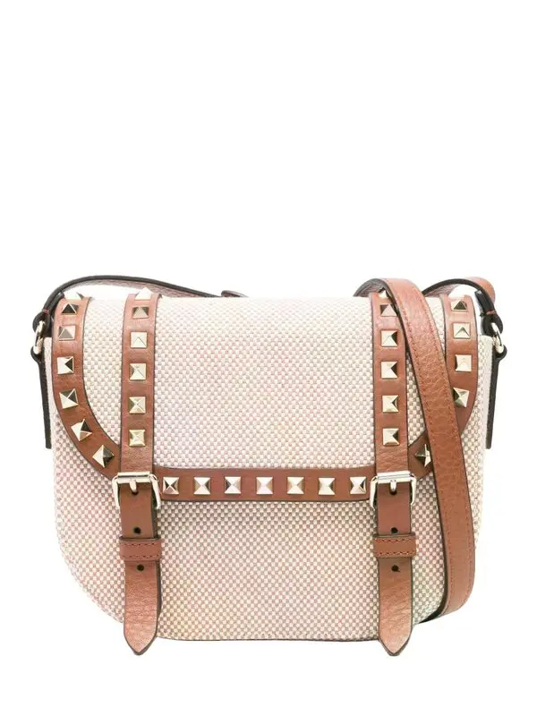 Valentino Garavani Studded Cross Body Bag - Neutrals