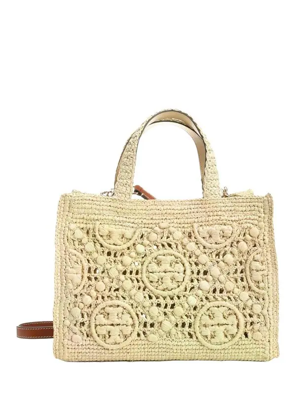 Tory Burch T Monogram Tote Bag - Neutrals