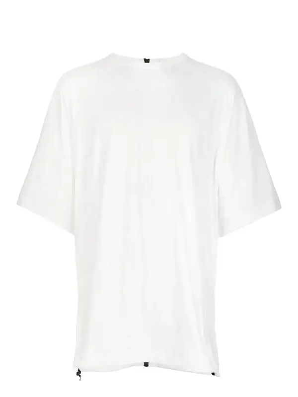 Templa Bow-detailed Cotton T-shirt - White