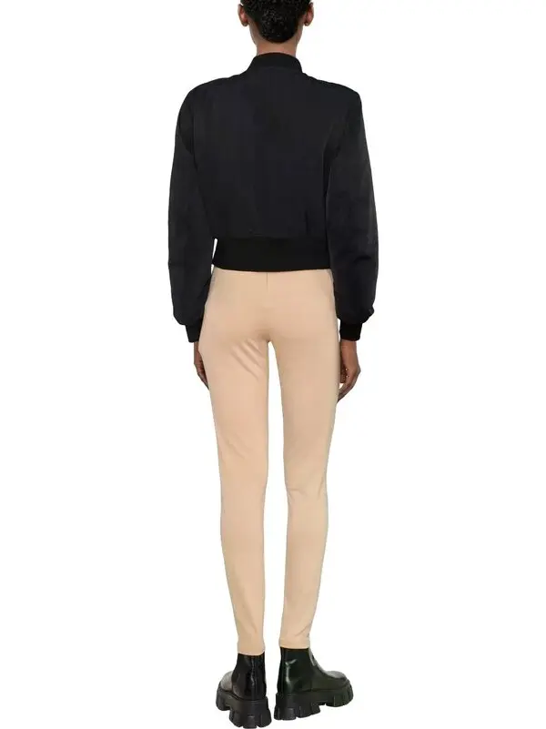 Philipp Plein Sheer-panel Leggings - Neutrals