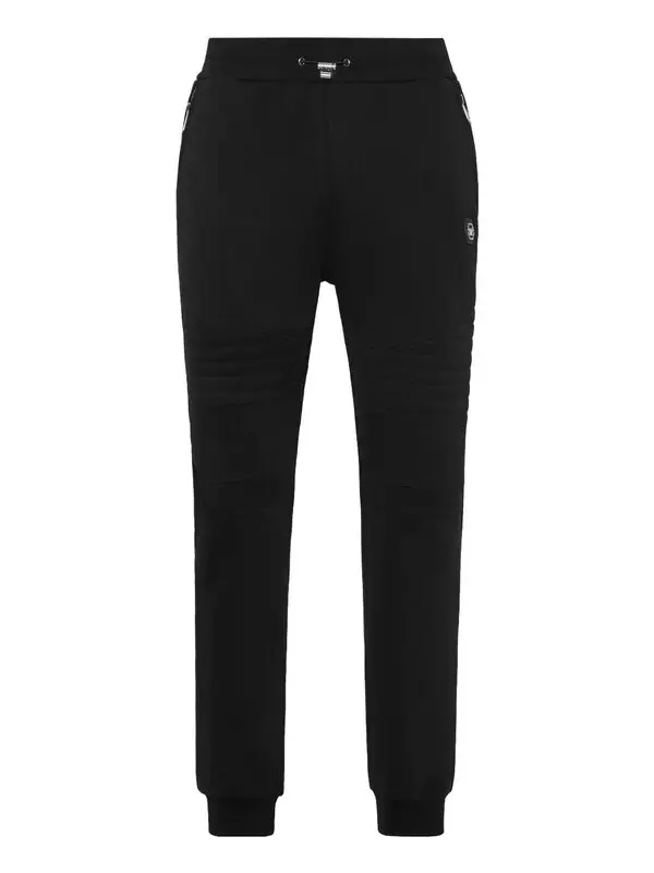 Philipp Plein Zipped Jogging Trousers - Black