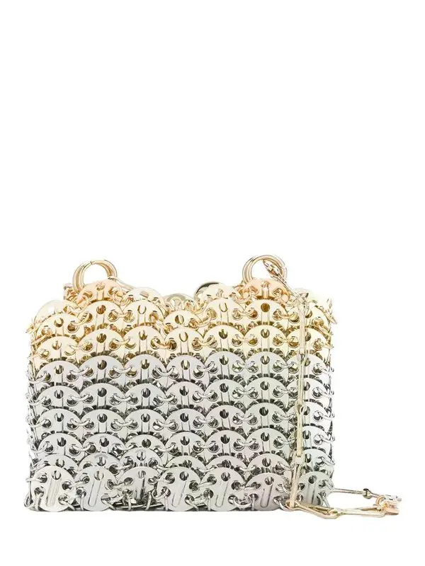 Rabanne Iconic Skyline 1969 Nano Bag - Silver