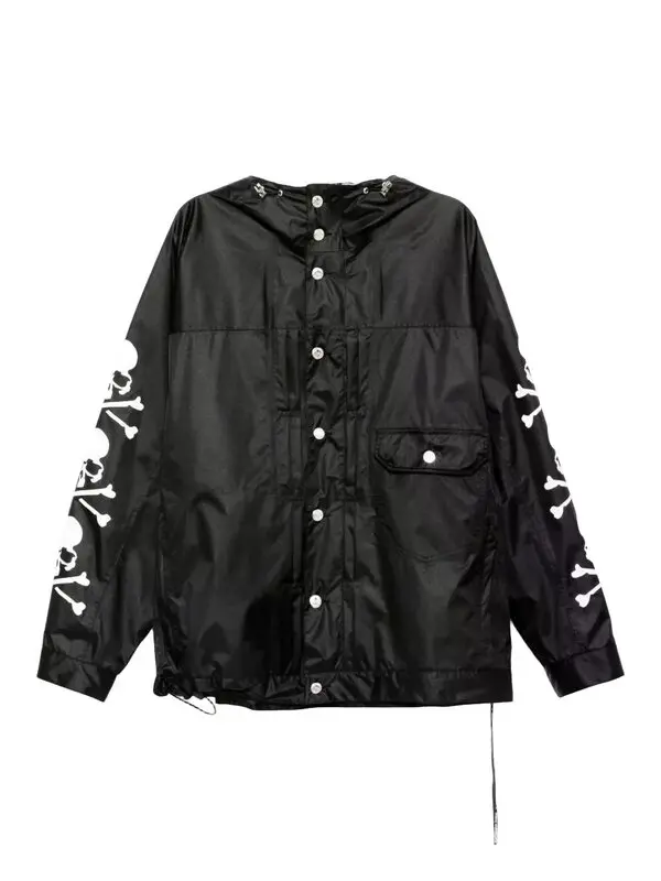 MASTERMIND WORLD Skull Print Jacket - Black