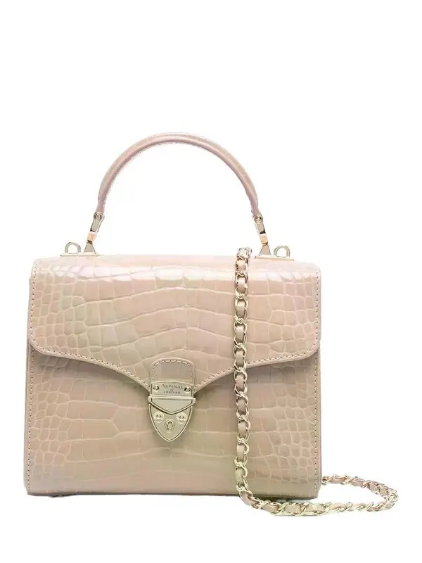 ASPINAL OF LONDON Mayfair Top-handle Bag - Neutrals