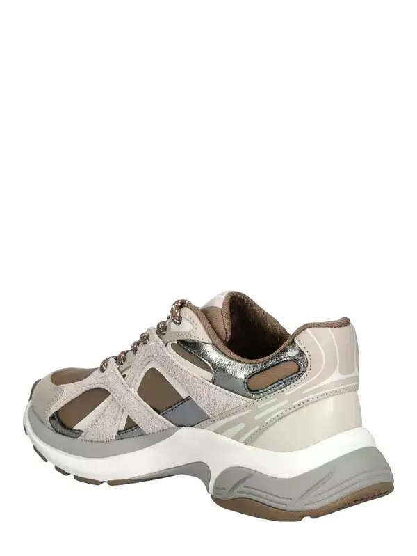 Michael Kors Colourblock Lace-up Sneakers - Neutrals