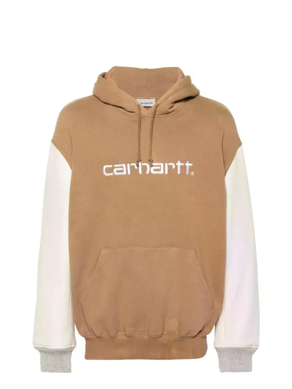 Junya Watanabe X Carhartt Cotton Hoodie - Brown
