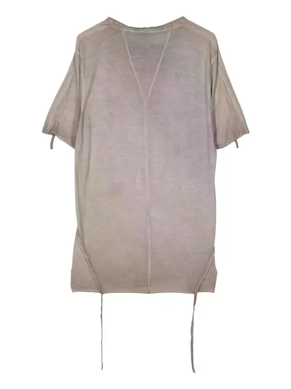 Masnada Draped-detail Cotton T-shirt - Neutrals