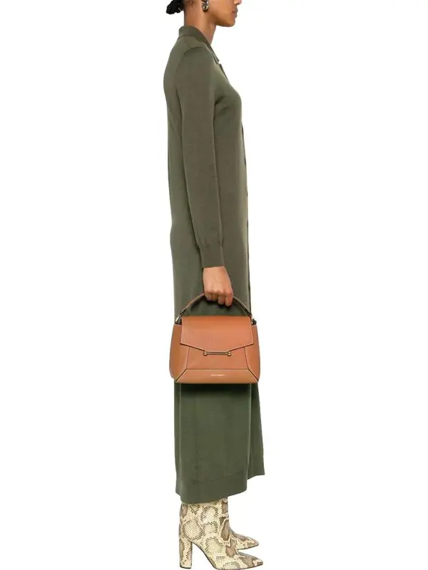 Strathberry Mosaic Tote Bag - Brown