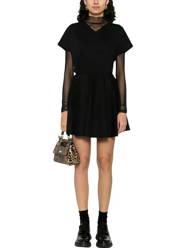 Givenchy Logo-jacquard Mini Skirt - Black
