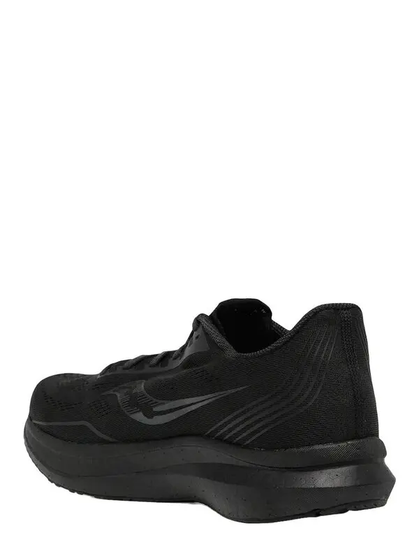 Saucony Mesh Low-top Sneakers - Black