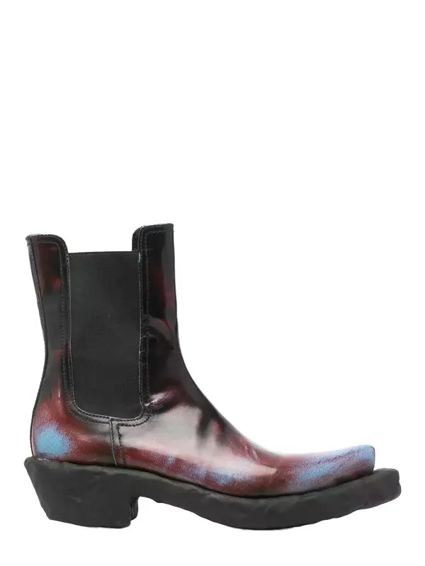 Camper Venga Leather Boots - Black