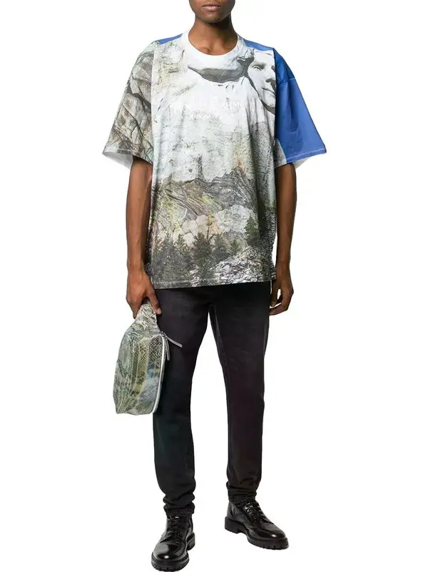 DOUBLET Rushmore T-shirt - Grey