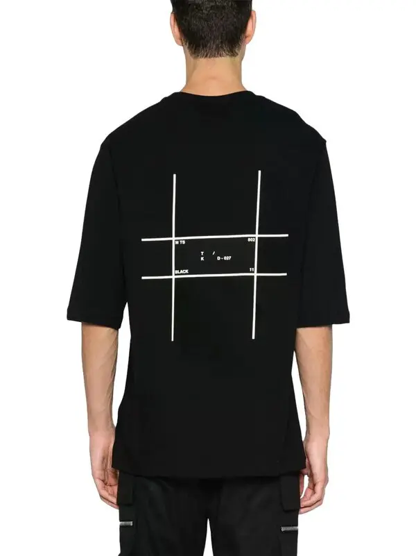 THOM KROM Graphic-print T-shirt - Black