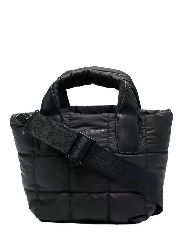 VEECOLLECTIVE Padded Mini Tote Bag - Black