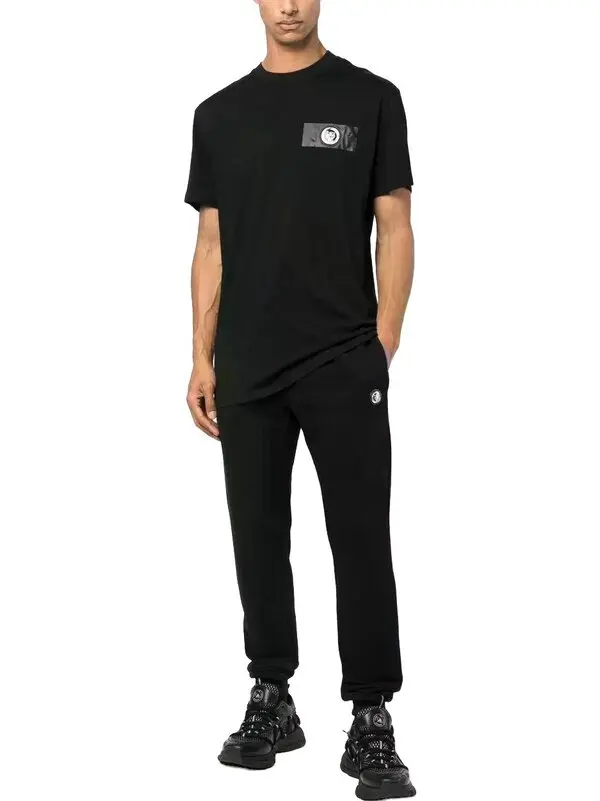 PLEIN SPORT Logo-patch Track Pants - Black