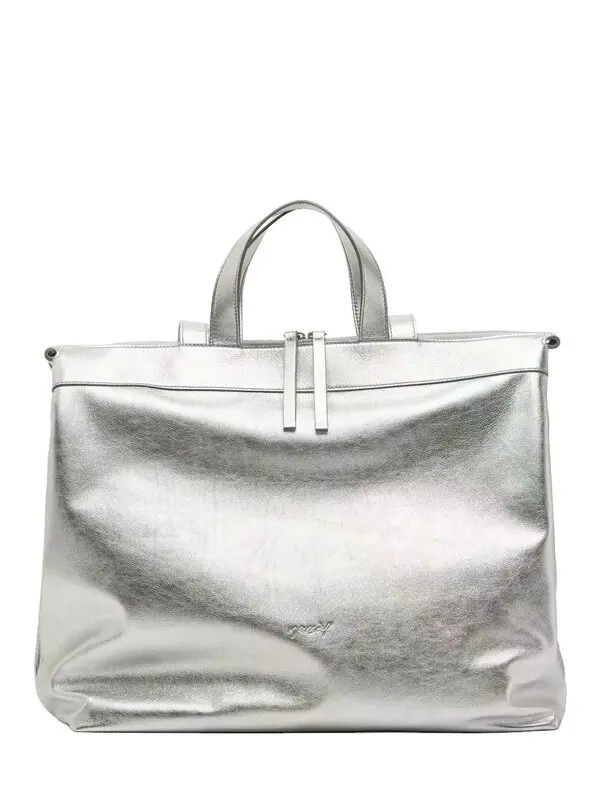 Marsèll Metallic-finish Tote Bag - Silver