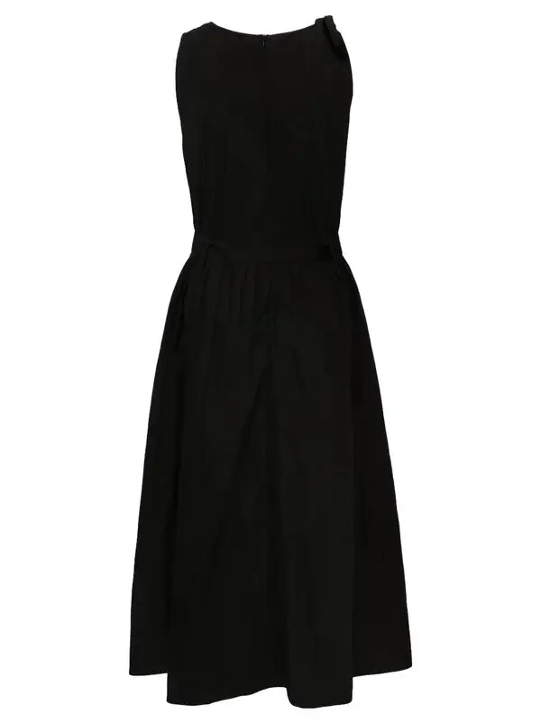 BAMBAH Cotton Poplin Shirt Dress - Black