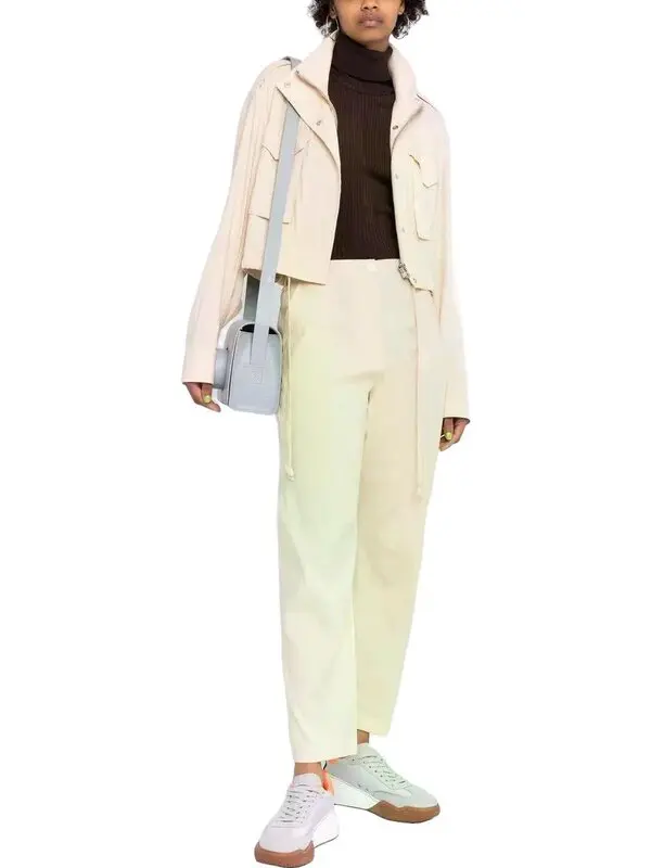 Rag & Bone Demi Cropped Trousers - Neutrals