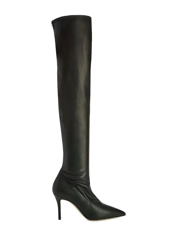 GIUSEPPE ZANOTTI Felicity Thigh-high Stiletto Boots - Black