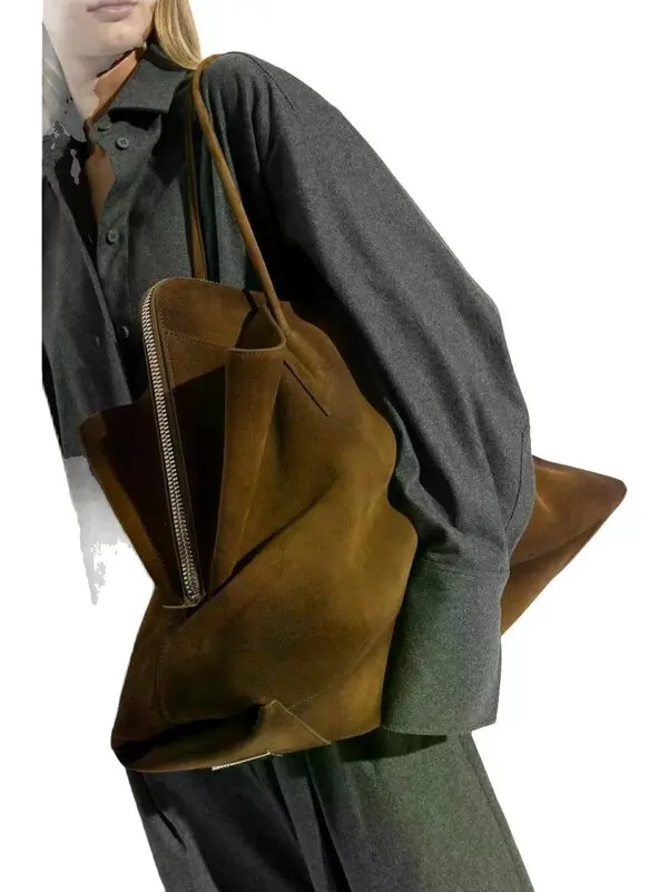 Attico La Passeggiata Large Tote Bag - Brown