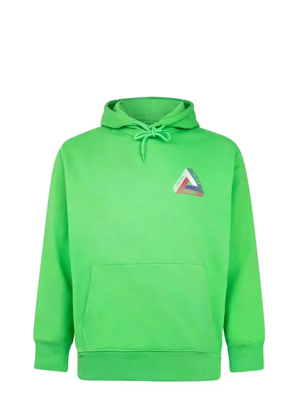 PALACE Tri-dart Light Lime Drawstring Hoodie - Green