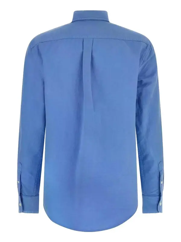 Polo Ralph Lauren Embroidered Cotton Shirt - Blue