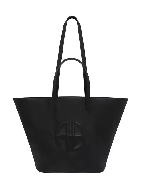 ANINE BING Palermo Leather Tote Bag - Black
