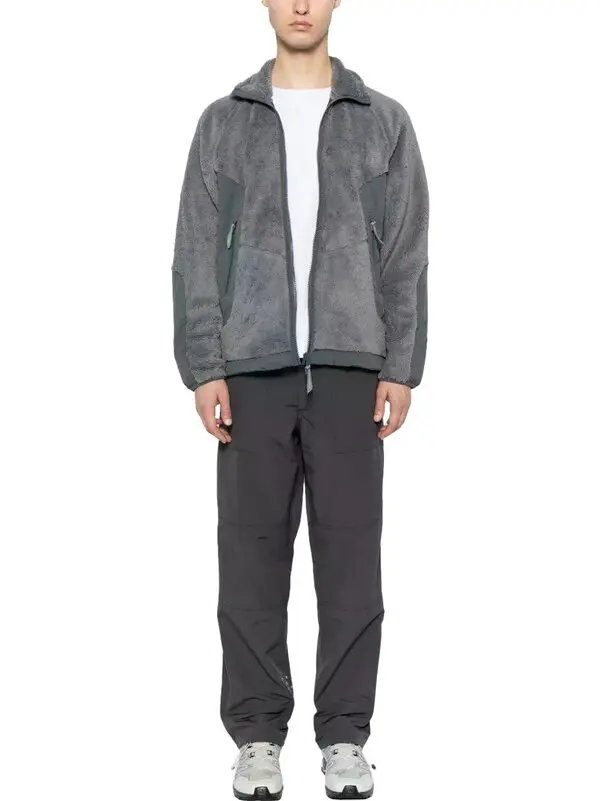 SPOONYARD Zip-up Fleece Jacket - Grey