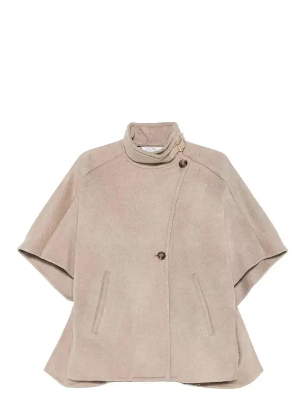 Max Mara Cashmere Cape - Neutrals