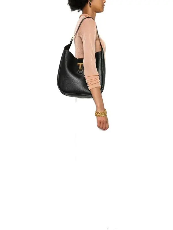 TOM FORD Medium Monarch Shoulder Bag - Black