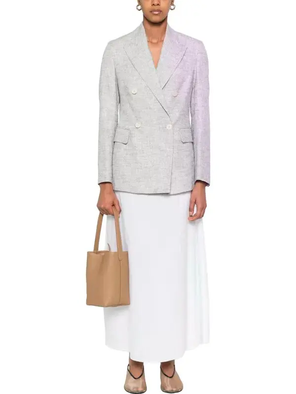 Eleventy Bouclé-design Blazer - Grey