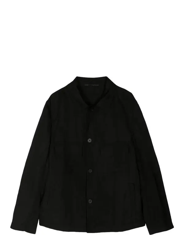 FORME D'EXPRESSION Button-up Shirt Jacket - Black