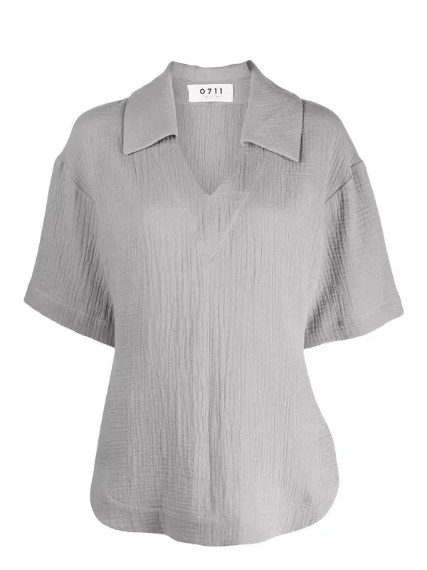 0711 TBILISI Koi No Yokan Polo Top - Grey