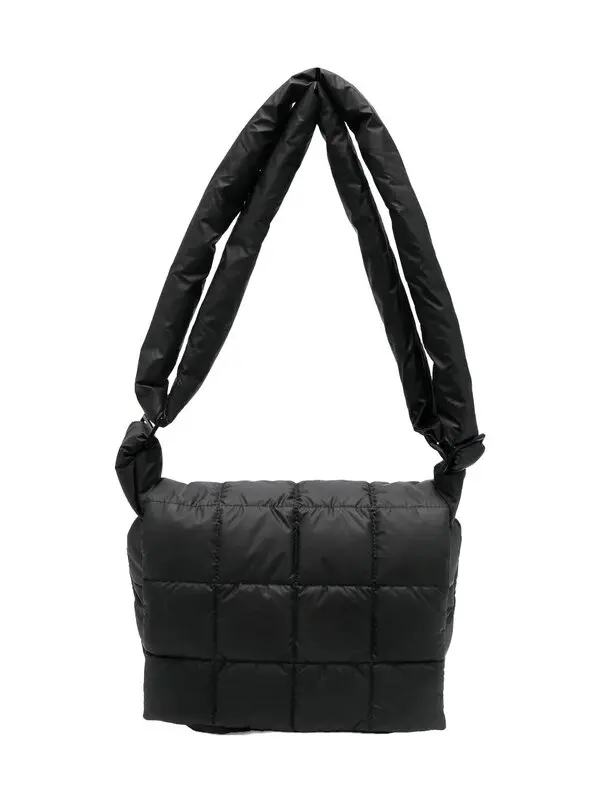 VEECOLLECTIVE Padded Crossbody Bag - Black