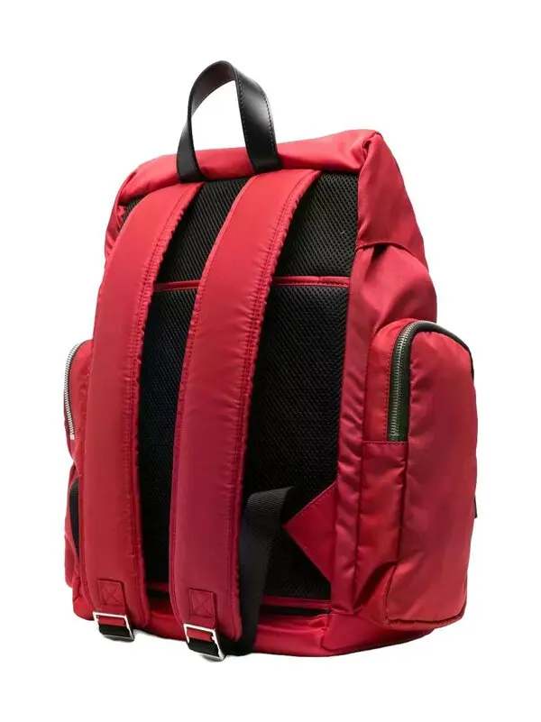 FPM MILANO Medium Butterfly Drawstring Backpack - Red
