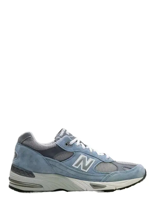 NEW BALANCE 991 Miuk Dusty Alloy Smoked Pearl Sneakers - Blue