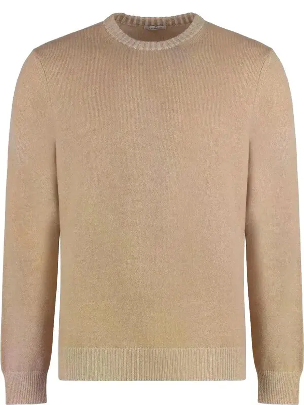 Malo Crew-neck Cashmere Sweater - Neutrals