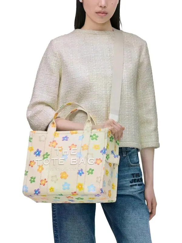 Marc Jacobs Wild Daisy Medium Tote - Neutrals