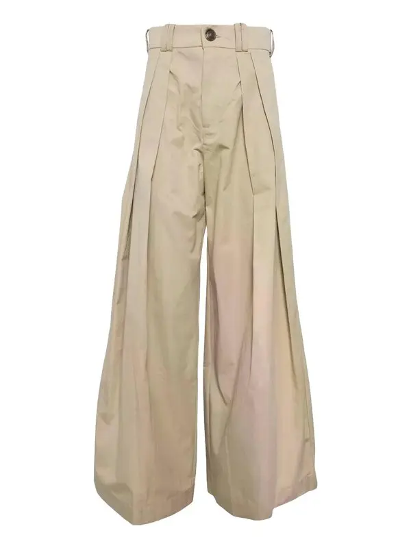 S.S.DALEY Alexander Wide-leg Trousers - Brown