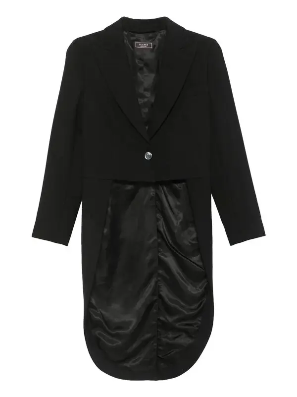 Peserico High-low Blazer - Black